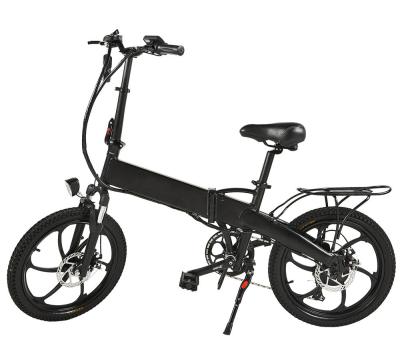 Cina Conveniente Shimano 7 velocità 6 Spoke MTB stile di alluminio pieghevole bicicletta elettrica in vendita