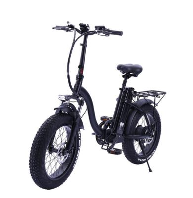 Cina Bicicleta elettrica a pedali pieghevole da 20 pollici 500W Cornice in lega di alluminio in vendita