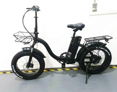 Cina Bicicleta elettrica a pedali pieghevole da 20 pollici 500W Cornice in lega di alluminio in vendita