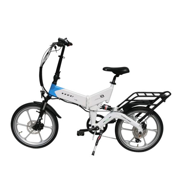 Quality 20 Inch Electric Lightweight Folding Bike 36V Portable Foldable E Bike With LCD for sale