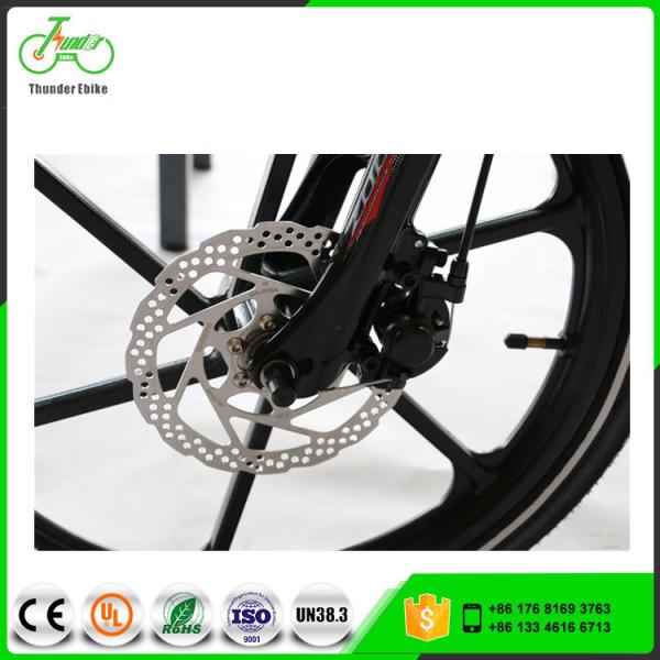 Quality 20 Inch Electric Lightweight Folding Bike 36V Portable Foldable E Bike With LCD for sale