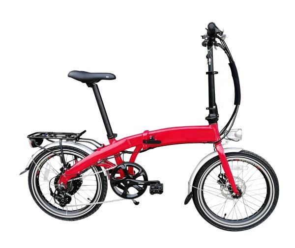 Quality Convenient 20 Inch Wheel Electric Folding Bike 6 Speed With 36V 7.8Ah Lithium for sale