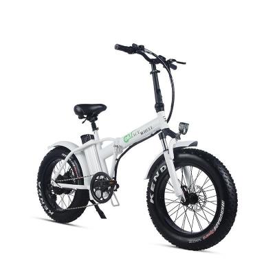 Cina 500W Motor Fat Electric Bike Pieghevole con batteria al litio da 48V 15AH e dimensione della ruota da 20