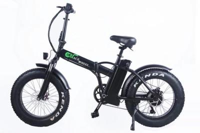 Cina 500W Motor Fat Electric Bike Pieghevole con batteria al litio da 48V 15AH e dimensione della ruota da 20