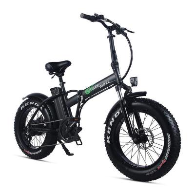 Cina 500W Motor Fat Electric Bike Pieghevole con batteria al litio da 48V 15AH e dimensione della ruota da 20