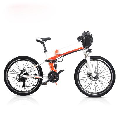 Cina Full Suspension Mountain Style Electric Bike con doppia batteria e 120 KM di lunga autonomia in vendita