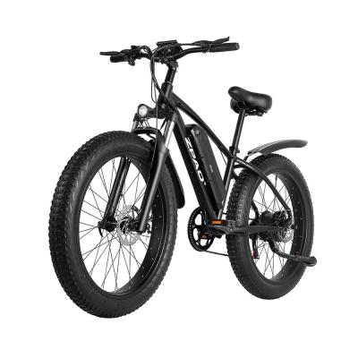 China High Power 26 Inch 48V 1000W Fat Tire Elektrische Fiets Met 14Ah - 17Ah Lithiumbatterie Te koop