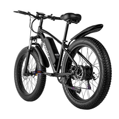 China High Power 26 Inch 48V 1000W Fat Tire Elektrische Fiets Met 14Ah - 17Ah Lithiumbatterie Te koop