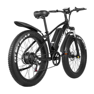 China High Power 26 Inch 48V 1000W Fat Tire Elektrische Fiets Met 14Ah - 17Ah Lithiumbatterie Te koop