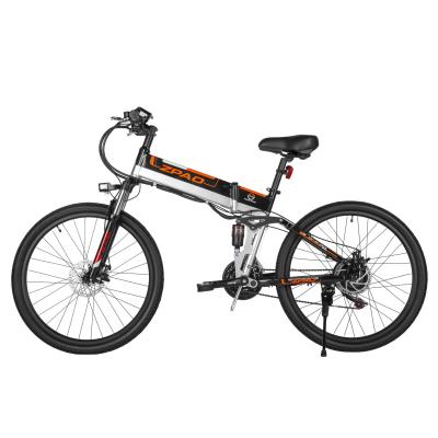 Cina 48V 26 Inch Mountain Style Italian Electric Bike Per Uomo e Donna Frontale Freno a disco posteriore in vendita