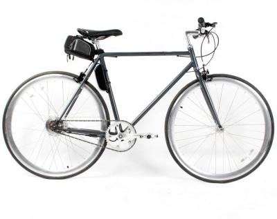 Cina Bicicletta stradale elettrica in acciaio al carbonio da 28 pollici 700C con batteria al litio da 36V 7Ah in vendita