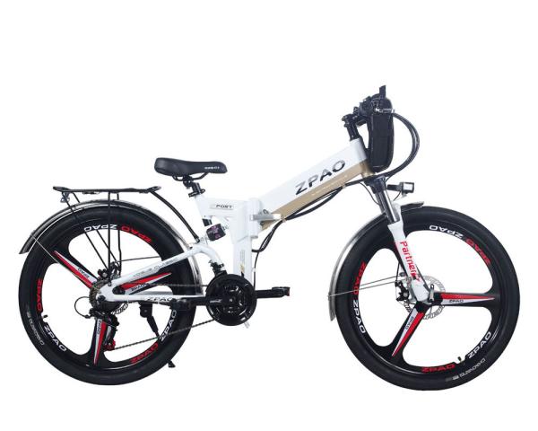 Quality 21 Speed Electric Folding Bike 48V 120Km Long Range 26 Inch Wheel Ebike for sale
