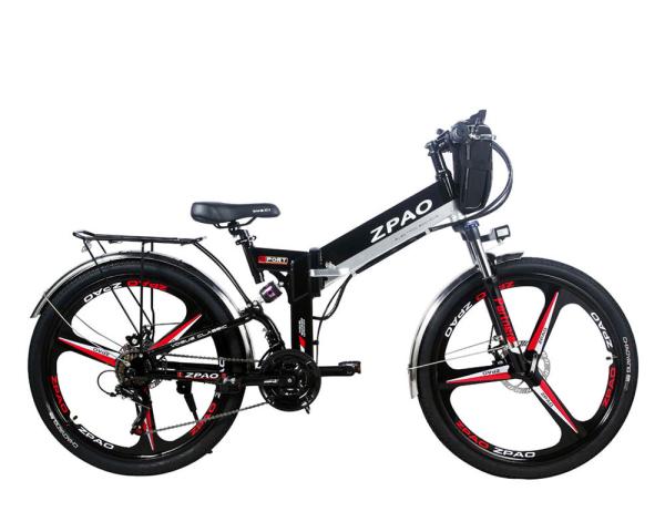 Quality 21 Speed Electric Folding Bike 48V 120Km Long Range 26 Inch Wheel Ebike for sale