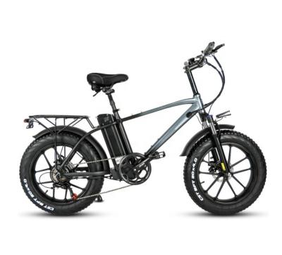 中国 18Ah リチウム電池 電動ハイブリッドバイク 750W 20インチ脂肪タイヤ マウンテンエバイク 大人のための 販売のため