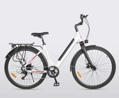 Cina 36V 250W Lady City Electric Bike 28 pollici 7 velocità E Bike Per la ricarica 3 ore in vendita