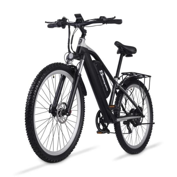 Quality Aluminum Alloy Commuting Electric Bike 7 Speed 48V 17Ah 500W Electric City for sale