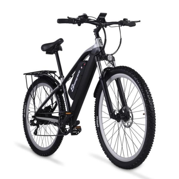 Quality Aluminum Alloy Commuting Electric Bike 7 Speed 48V 17Ah 500W Electric City for sale