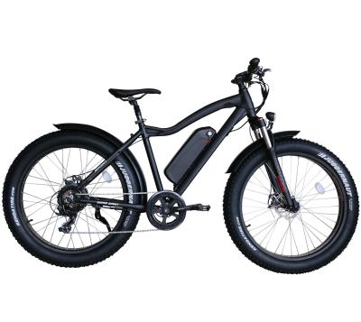 China 48V 500W 750W elektrische Fat Tire Bike 26x4 Fat Enduro elektrische fiets met LCD-scherm Te koop