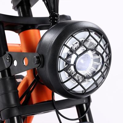 China Full Suspensão Fat Pneumático Bicicleta Elétrica 48V 500W 7 Speed Electric Mountain Bike à venda