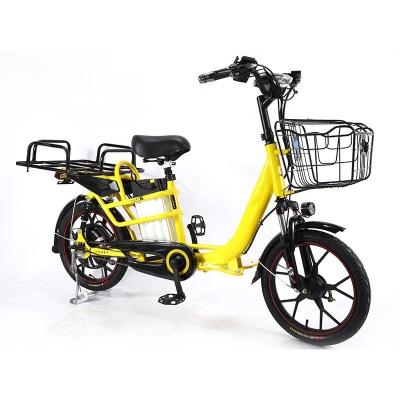 Cina 350W Electric City Bike 48V 10Ah Batteria al litio Step Through Full Suspension Ebike in vendita