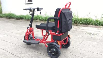 Cina 48V 10Ah batteria al litio scooter triciclo elettrico pieghevole per adulti leggero in vendita