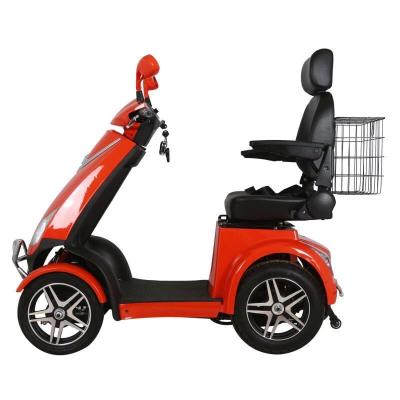 Cina Motore senza spazzole senza ingranaggi 48V-60V 20AH 500W 4 ruote Scooter di mobilità elettrica con freno a tamburo in vendita