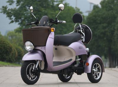 Cina Velocità massima 25-32KM/h Triciclo elettrico a tre ruote per anziani Tipo intelligente elettronico in vendita