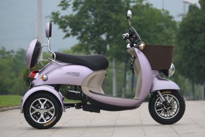 Cina Velocità massima 25-32KM/h Triciclo elettrico a tre ruote per anziani Tipo intelligente elettronico in vendita