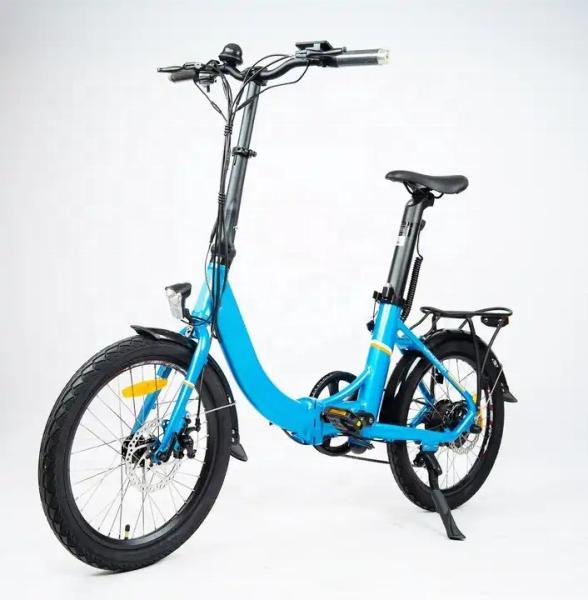 Quality 20 Inch Electric Folding Bike 36V 350W Battery 7 Speed Step Through Electric Bicycle for sale