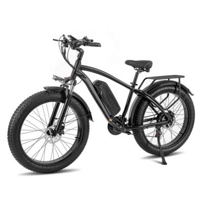 China 750W 26 inch elektrische mountain ebike met 7 versnellingen en hydraulische schijfrem Te koop
