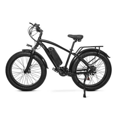 China 750W 26 inch elektrische mountain ebike met 7 versnellingen en hydraulische schijfrem Te koop
