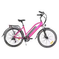 Quality Aluminum Alloy Frame Electric City Bike 36V 10.4Ah Lithium Battery 26" Electric for sale