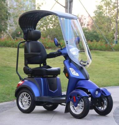 China 60V NO Foldable Electric 4 Wheel Mobility Scooters With EEC/COC Certificate 500W for sale