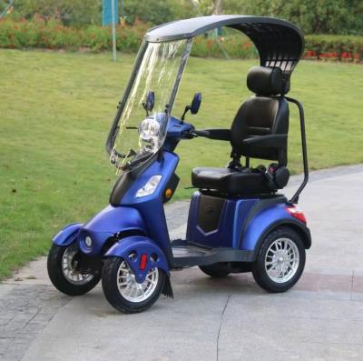 China 60V NO Foldable Electric 4 Wheel Mobility Scooters With EEC/COC Certificate 500W for sale