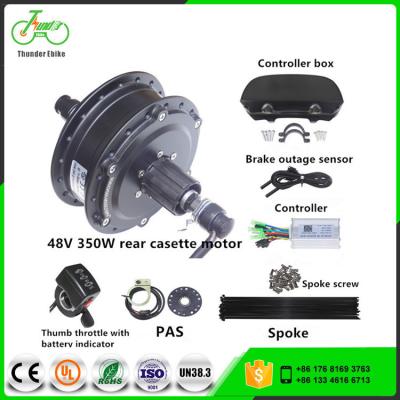 China 351W - 500W elektrische fietskit met remsensor zonder velg of batterij Te koop