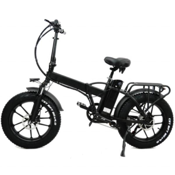 Quality 20 Inch Fat Tire Foldable Electric Bike 750W 48V 7 Speed 17AH Battery Capacity for sale