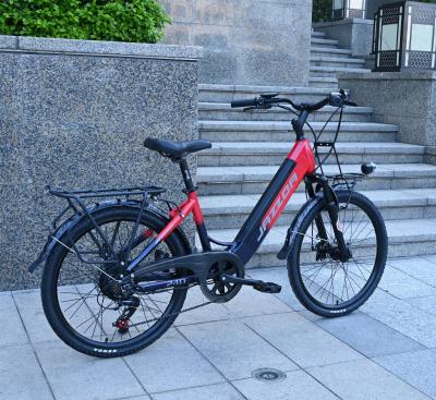 Cina Le signore passano attraverso la bici elettrica 36V 11Ah 7 velocità 26 