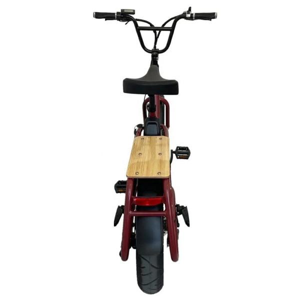 Quality Rear Hub Motor Electric Cargo Bike 24 Inch Fat Tire Cargo Ebike 7 Speed 48V 500W for sale