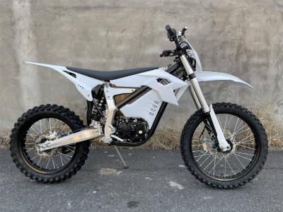 Cina 12000W Mid Drive Electric Dirt Bike 72V 40Ah Batteria Off Road Motociclette elettriche in vendita