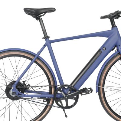 Cina 36V 250W Electric Road Bike Single Speed Belt Drive 700C City E Bike in vendita