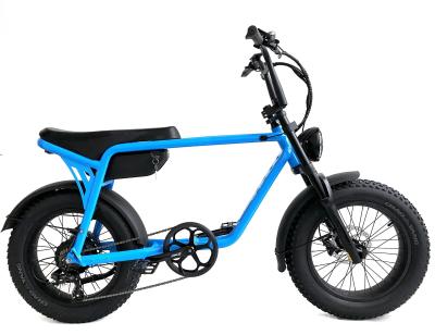 Chine 73 Style Ebike 500W/750W Electric Mountain Bike 20 Inch Fat Tire Electric Bike Motorcycle 48V 13ah Lithium Battery Ebike à vendre