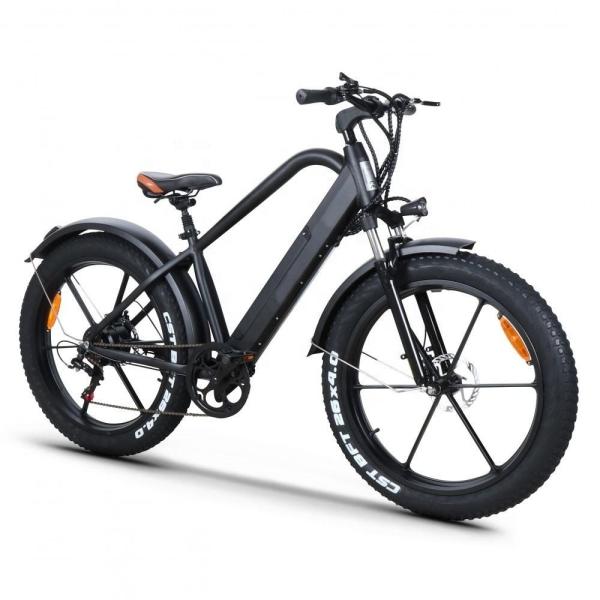 Quality 48V 350W Electric Bicycle 48V 10Ah Electric Bike 26*4.0 All-in-one Wheel Fat Tire Ebike Electric Mountain Bike for sale