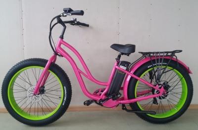 중국 Step Thru Ebike 7 Speed Electric City Bike 48V 500W 750W Electric Bike 26*4.0 Fat Tire Electric Bike For Ladies 판매용