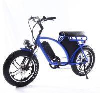 Quality 20 Inch All-in-one Wheel Fat Tire Electric Bike Front Suspension 73 Style 48V for sale