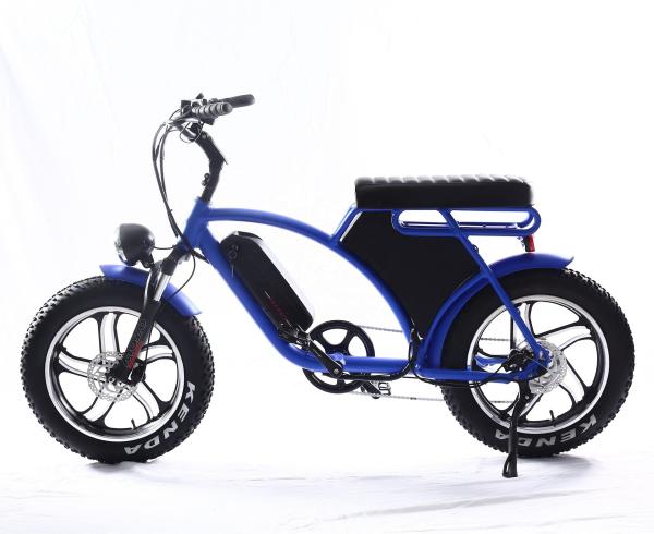Quality 20 Inch All-in-one Wheel Fat Tire Electric Bike Front Suspension 73 Style 48V for sale
