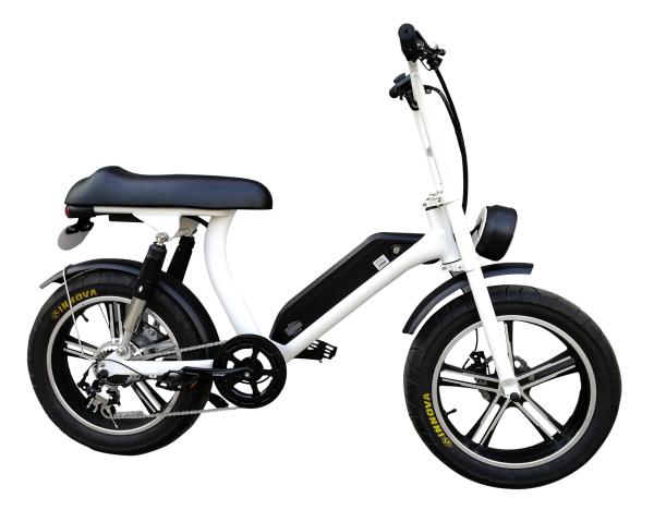 Quality 20 Inch Step Thru Fat Tire Electric City Bike Full Suspension 48V 500W 750W for sale