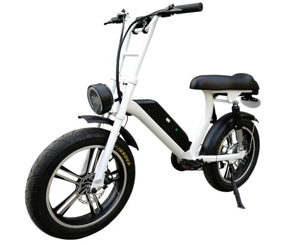 Quality 20 Inch Step Thru Fat Tire Electric City Bike Full Suspension 48V 500W 750W for sale