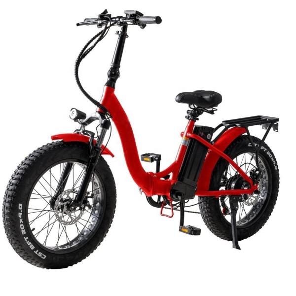 Quality 20"*4.0 Fat Tire Foldable Ebike 36V 250W 500W Electric City Bike For Adults for sale