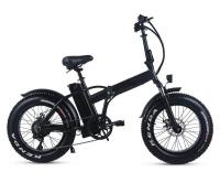 Quality Electric City Bike Electric Folding Bike 20 Inch Fat Tire Ebike 7 Speed 48V 500W for sale