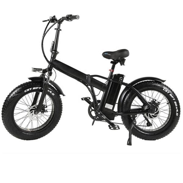 Quality Electric City Bike Electric Folding Bike 20 Inch Fat Tire Ebike 7 Speed 48V 500W for sale